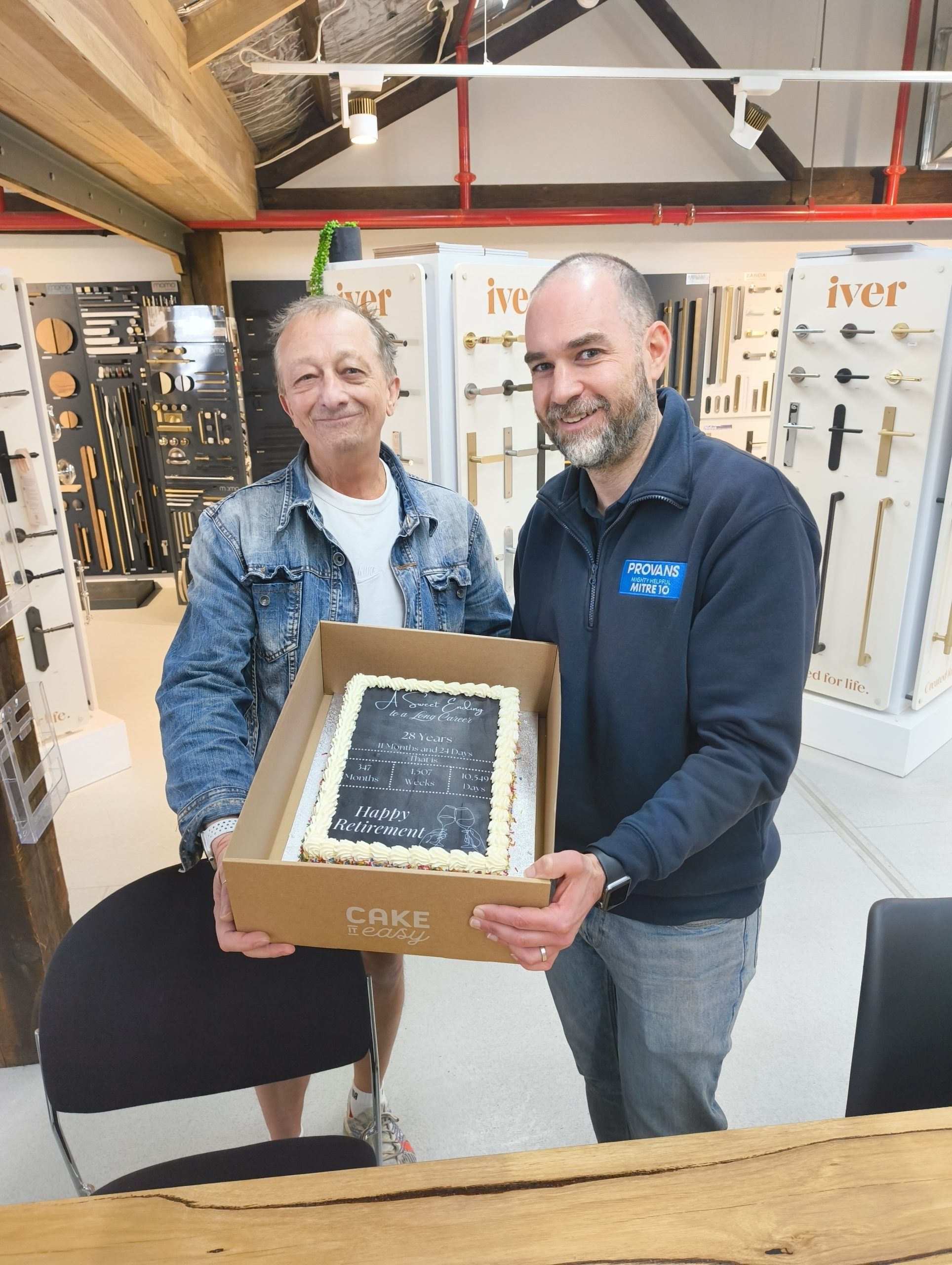 Paul Retires - Provans Timber & Hardware